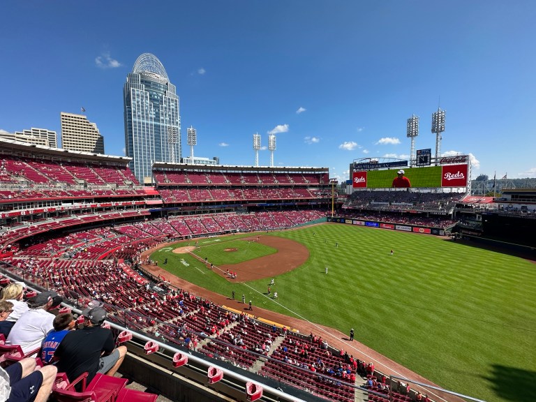 MLB Stadium Tour: Great American Ball Park – Cincinnati Reds – Small ...